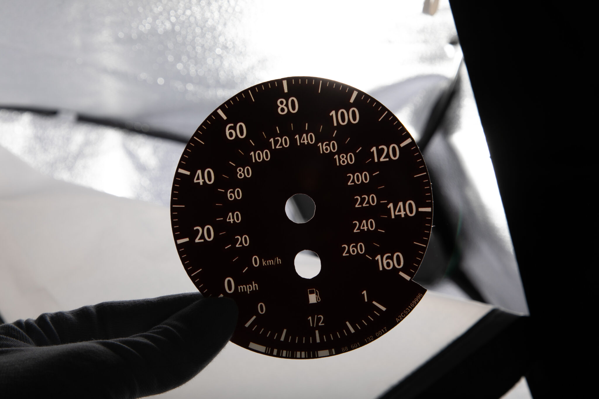 BMW M-Logo: Gauge Faces E70/E71 – 160 mph / 260 kmh – 7500 RPM – Black ...