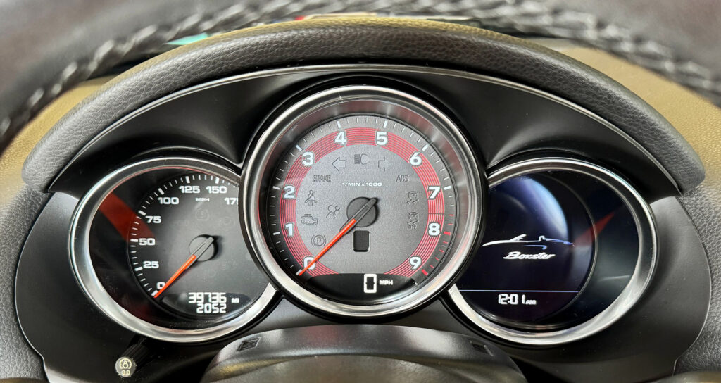 For Porsche 991.1 / 981: Gauge Face Tachometer – OPTIONS – Black with ...