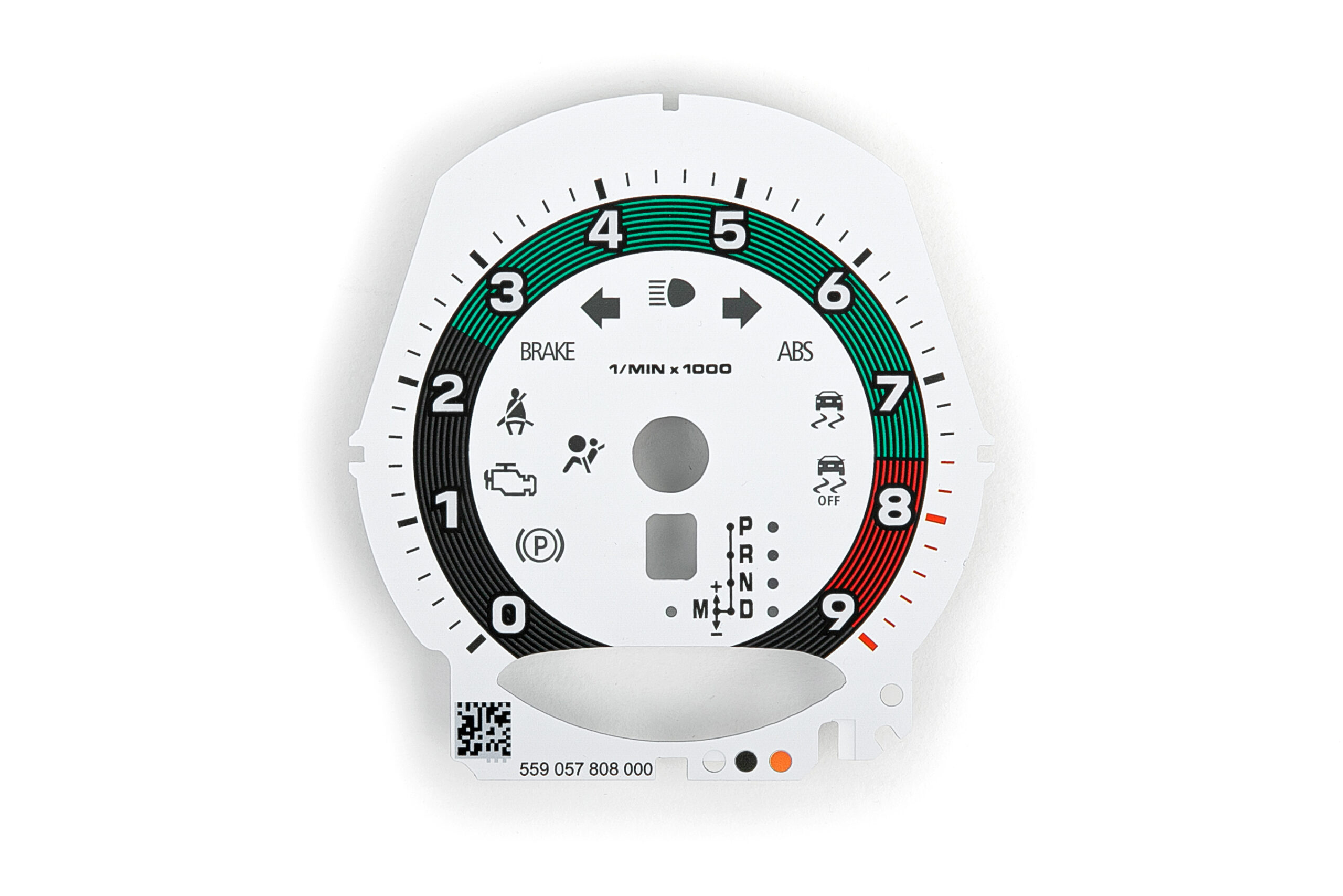 Porsche 991 / 981 / 718 Gauge Face Tachometer – 9000 RPM – PDK/Manual ...