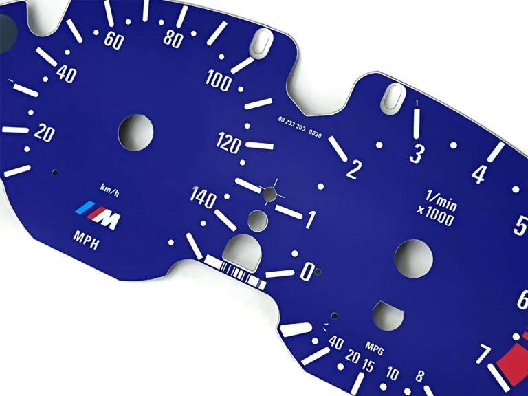 BMW E38 E39 E53 5-Series 7-Series M-Style Gauge Faces – 7000 RPM – 140 ...