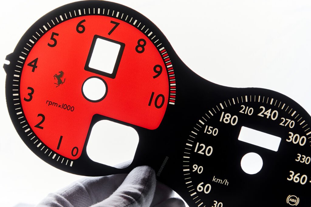 Ferrari F360 F430 (Type F131) Gauge Face – Spider Look – OPTIONS ...