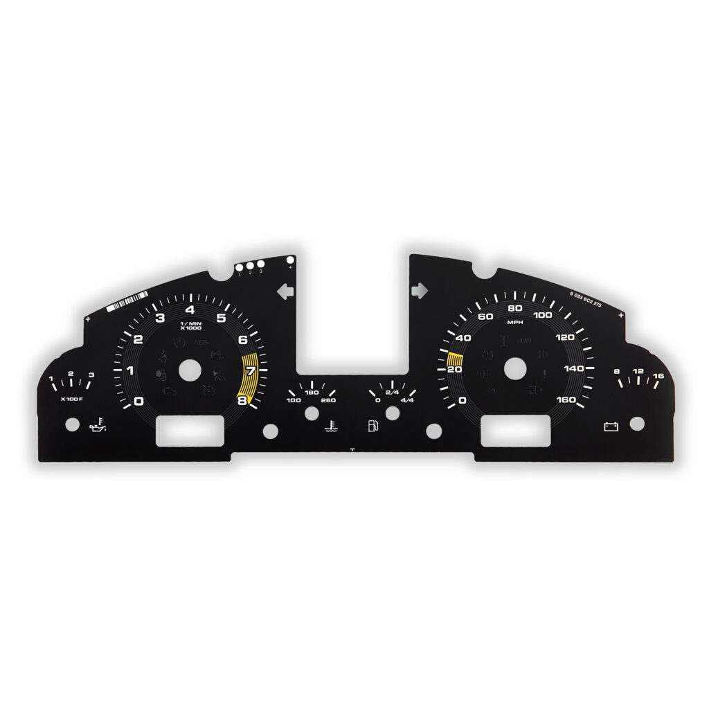 Porsche Cayenne 955 / 957 Base / GTS / S Instrument Face – Classic ...