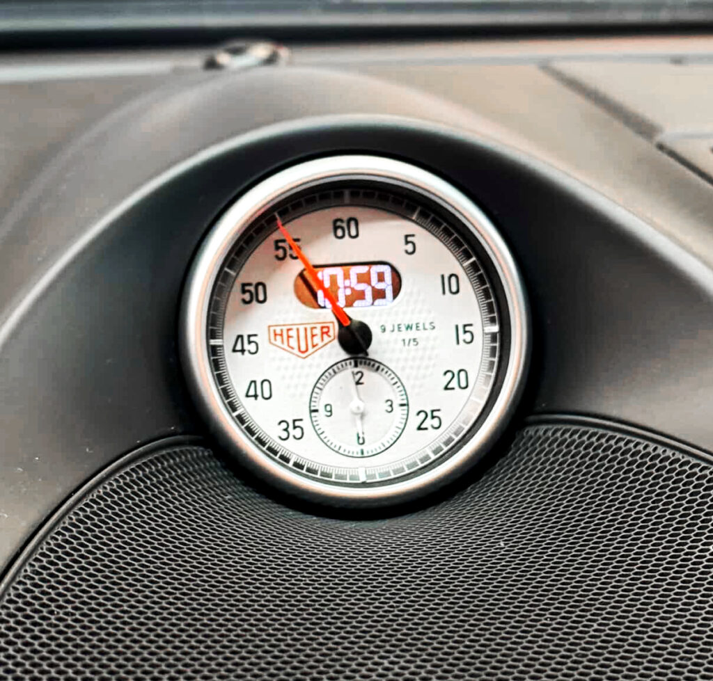 For Porsche Sport Chrono: Clock Dial Gauge Face – Tag Heuer Edition ...