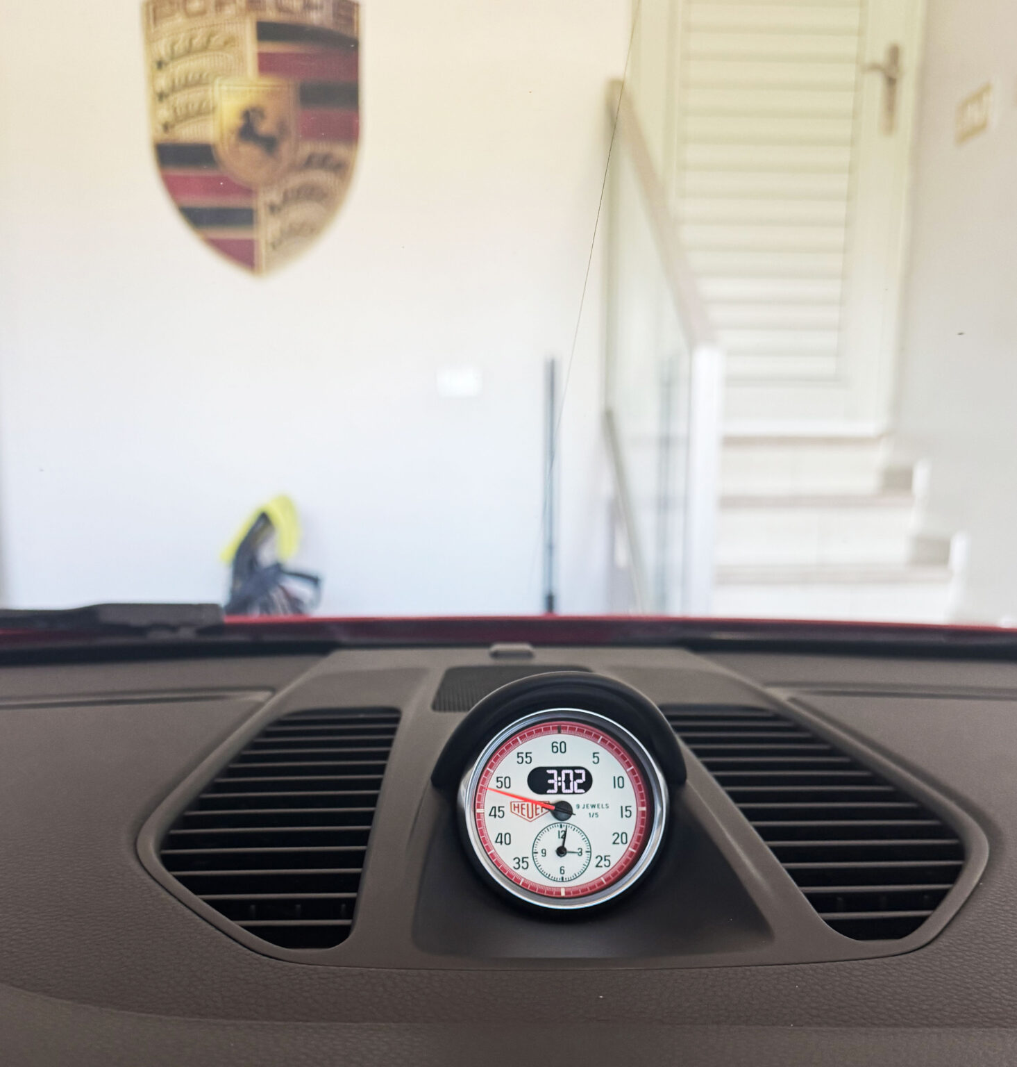 For Porsche Sport Chrono: Clock Dial Gauge Face – Tag Heuer Edition ...
