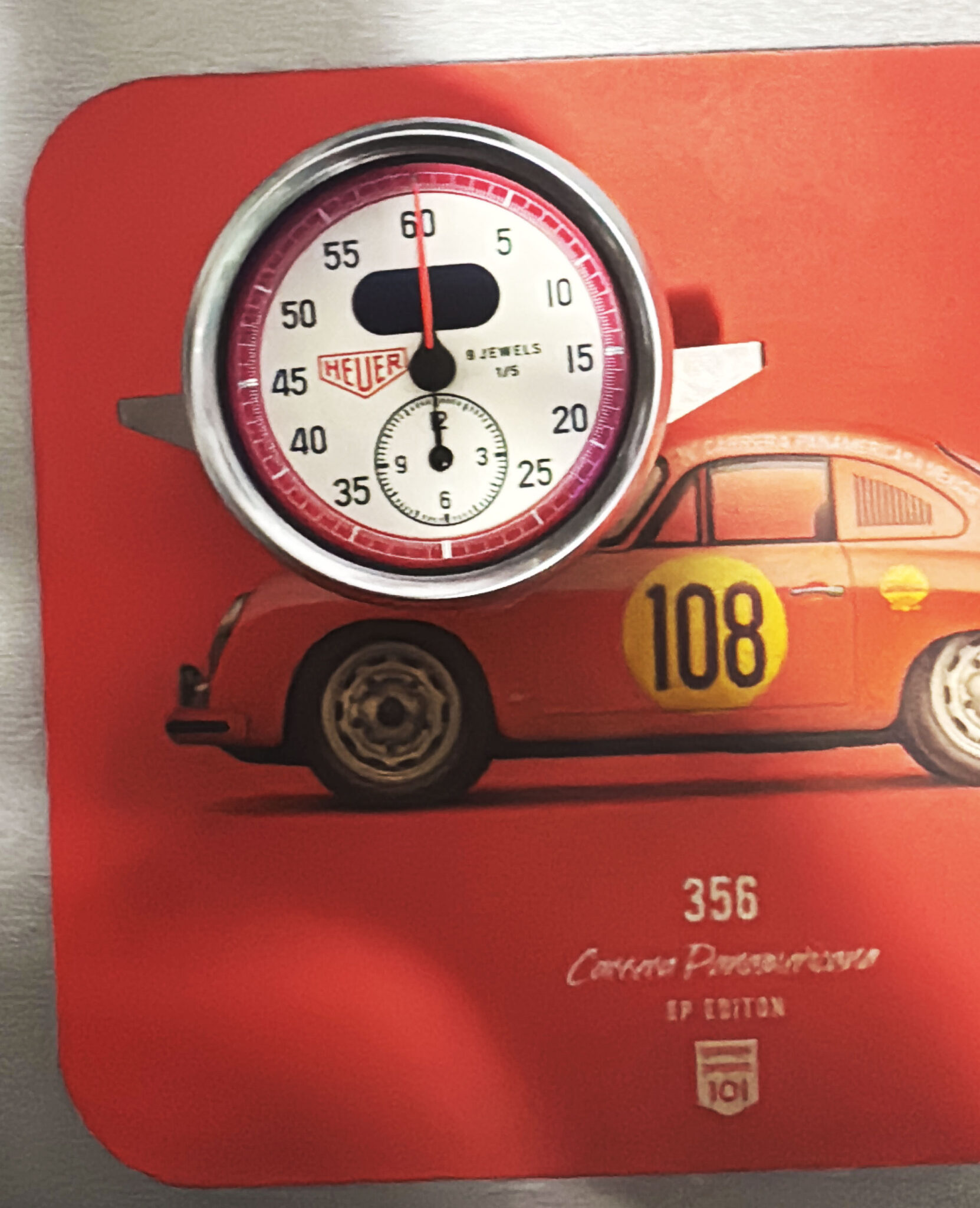For Porsche Sport Chrono: Clock Dial Gauge Face – Tag Heuer Edition ...