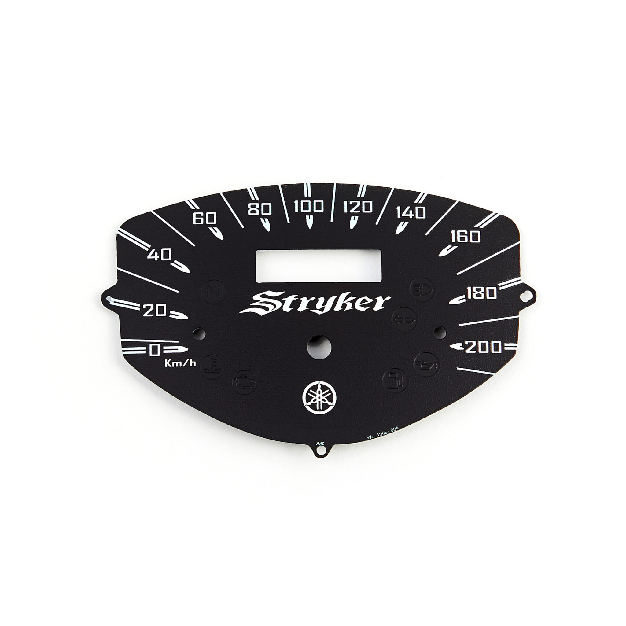 Yamaha XVS 1300 Stryker (2007-17) Gauge Face Speedometer – 200 KMH ...