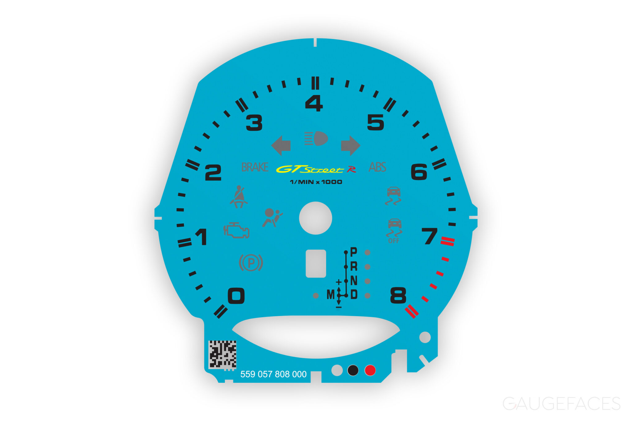 For Porsche 911 991 Turbo / Turbo S: Gauge Face Tachometer – TECHART ...