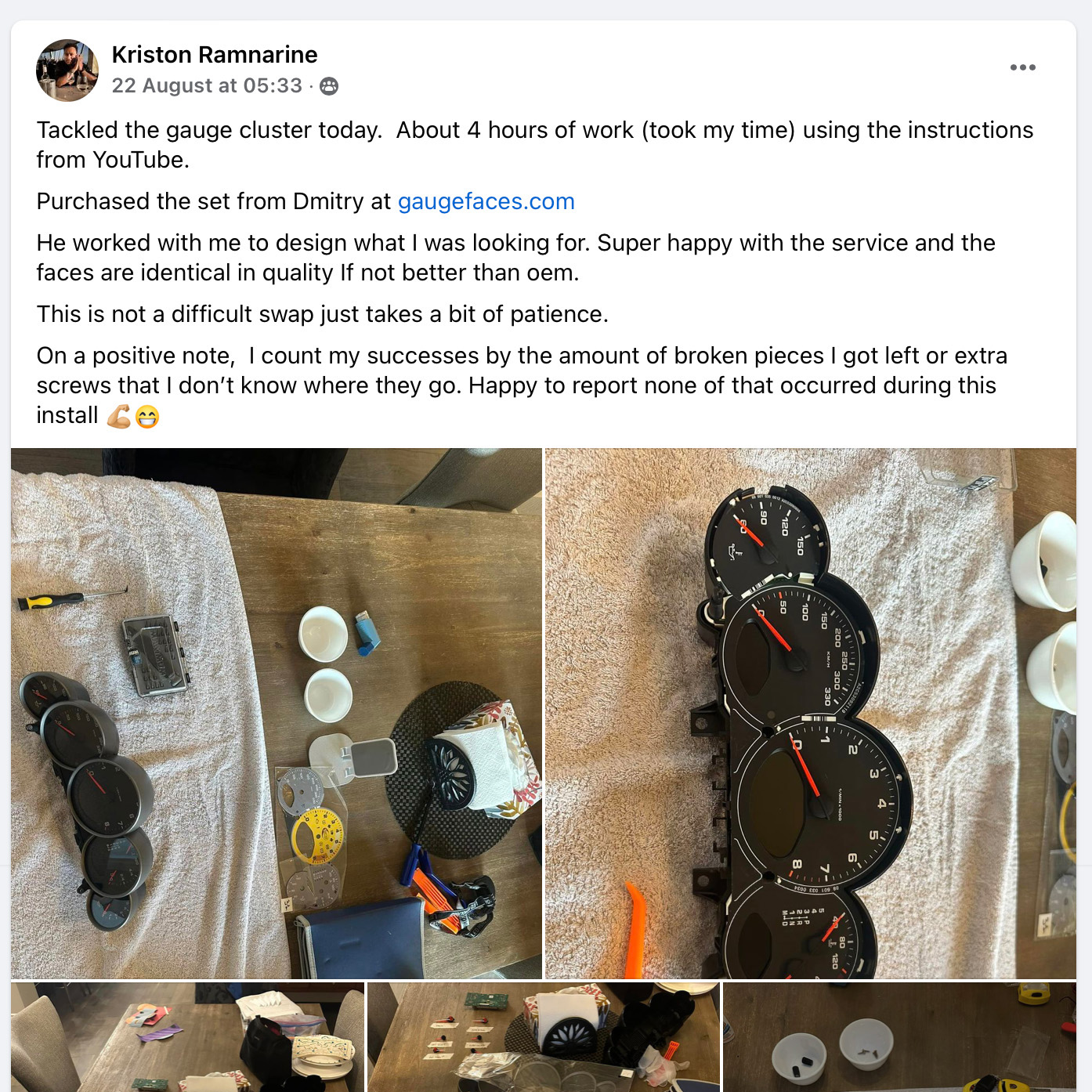 GaugeFaces.com - Custom made gauge faces. Made in USA