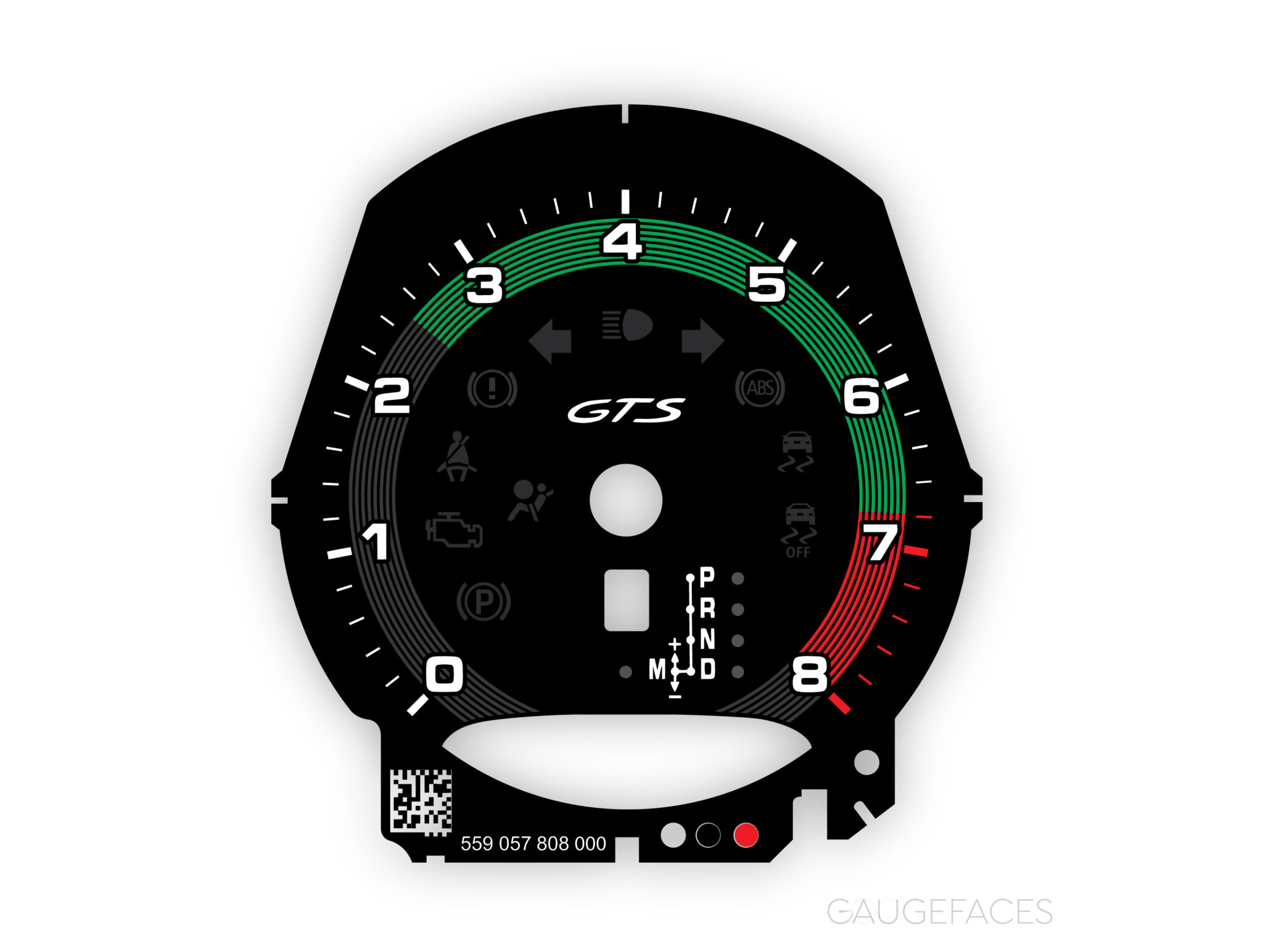 For Porsche Macan GTS: Gauge Face Tachometer – OPTIONS – Heritage ...